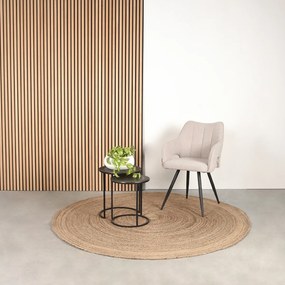 LABEL 51 jídelní židle NOUD světlé bouclé UK-30.496