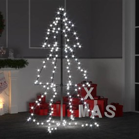 328564 vidaXL Vánoční stromek kužel 160 LED diod dovnitř i ven 78 x 120 cm