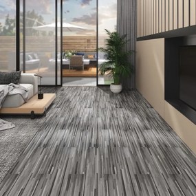 vidaXL Nesamolepicí PVC podlahová prkna 5,26 m² 2 mm [146572] Barva: pruhová šedá