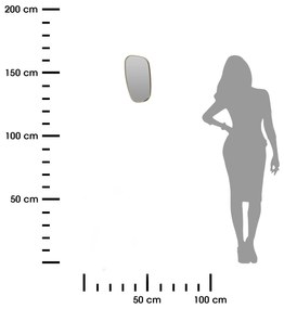 Zrcadlo Shape1, zlaté
