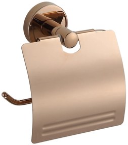 Mexen příslušenství, Remo držák na wc papír, růžová zlatá, 7050733-60