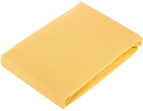XXXLutz ELASTICKÉ PROSTĚRADLO, žerzej, žlutá, 180/200 cm Fleuresse - Prostěradla - 003273016901