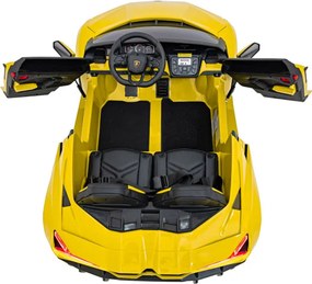 Elektrické autíčko Lamborghini Revuelto XL žluté