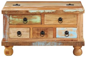 Konferenční stolek recyklované dřevo 70 x 70 x 38 cm 243978