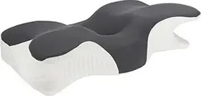 POWERTON Ergonomický polštář ERGO NUVIA šedá / PU pěna / snímatelný po