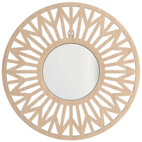 Idealform Kulaté boho zrcadlo Amayee ø50 cm Motiv: Geometrický