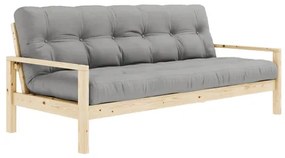 sofa KNOB by Karup - 95*205 cm natural (přírodní) + futon grey 746