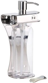 Bemeta Design Dávkovač mýdla se zámkem, 250 ml, nerez/plast, lesk -