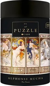 INTERDRUK Puzzle Art 1: Čtyři roční období / 1000 dílků / 67 x 48 cm