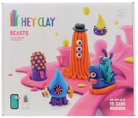 HEY CLAY kreativní sada - Příšery