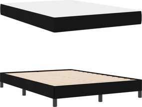 Postel s boxspringem Černá 160 x 200 cm textil 3398502