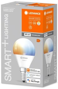 Chytrá WiFi LED žárovka E14 5W MINI BULB, nastavitelná bílá