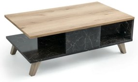 Konferenční stolek Sumer Marble and Oak
