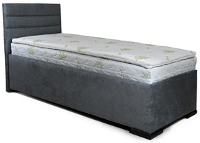 NEW DESIGN postele Postel boxspring VENETO bez úložného prostoru s hlavovým čelem, 100×200 cm Velikost postele: 100 × 200 cm