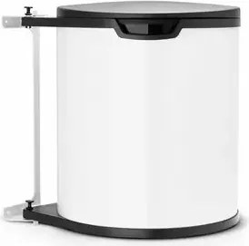 Brabantia Vestavný koš 15L bílá / 29.3 x 34.7 x 30 cm