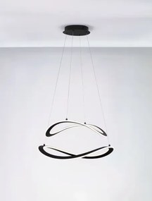 Designový lustr Celestia černá