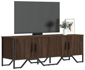 TV skříňka hnědý dub 122 x 34 x 41 cm kompozitní dřevo
