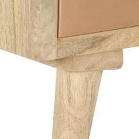 vidaXL TV stolek 110 x 30 x 45 cm masivní mangovníkové dřevo [287874]
