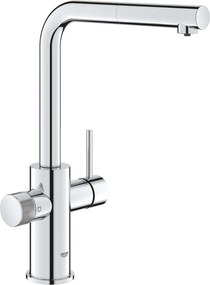 Grohe - Dřezová baterie Minta s filtrační funkcí a výsuvnou koncovkou, chrom 30601000ROZ2