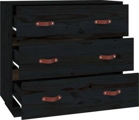 vidaXL Příborník 80 x 40 x 75 cm masivní borové dřevo [820111] Barva: Přírodní