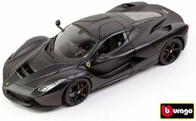 Kovový model bburago 1:18 ferrari signature series laferrari matt black