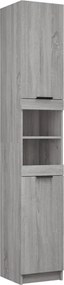 vidaXL 5dílná sada koupelnových skříněk kompozitní dřevo [3115854] Barva: Betonová šedá