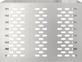 vidaXL Ochrana klimatizace Stříbrná 110 x 50 x 80 cm [865908]