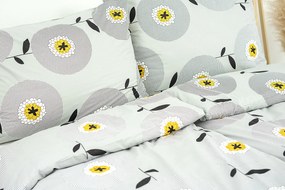 Stanex Ložní povlečení krepové pampeliška (LS148) rozměr: 140 x 200 + 90 x 70, Zapínání: Knoflíkové