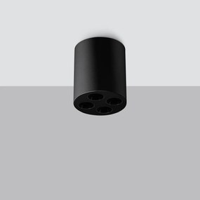 Sollux Lighting Stropní svítidlo ZOE černé LED