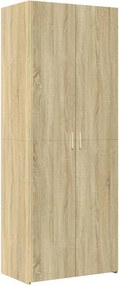 Úzká úložná dub sonoma 70x42,5x225 cm kompozitní dřevo 3281324