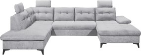 XXXLutz SEDACÍ SOUPRAVA, textil, světle šedá MID.YOU - Sedací soupravy - 002220053711