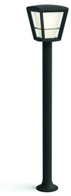 PH 17442/30/P7 Hue LED White and Color Ambiance Venkovní sloupkové svítidlo Philips Econic 17442/30/P7 černé 100cm 2200K-6500K RGB - PHILIPS HUE (915005732701)