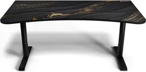 AROZZI ARENA Gaming Desk Black Gold / Herní stůl / D:160cm / Š:82cm /