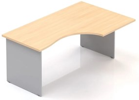 Rauman Kancelářský stůl Visio LUX 160x70/100 cm pravý Barva: Dub