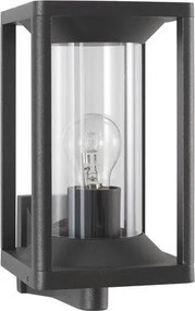NV 9193101 Venkovní nástěnné svítidlo LOEVE antracitový hliník a čirý akryl E27 1x12W 220-240V IP65 bez žárovky - NOVA LUCE