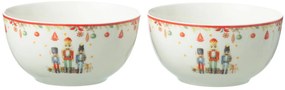 2ks miska s Louskáčky Chris Nutc v dárkové krabičce - Ø 14*7 cm / 560ml