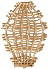 Zlatá váza Koral Gold S - 40*13*64 cm