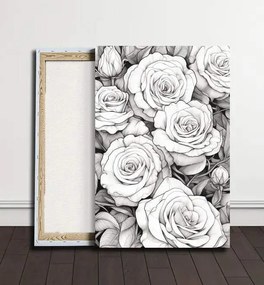 Obraz - Elegance černobílých růží