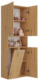 Koupelnová skříňka NEL 1K DK - dub artisan