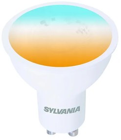 Sylvania 0028904 led chytrá žárovka 1x5w | gu10 | 345lm | 2700-6500k - stmívatelná, wi-fi, bílá