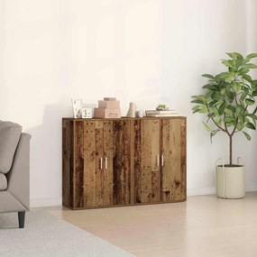 Servírovací skříň 2 ks Staré dřevo 60 x 31 x 84 cm 3334302