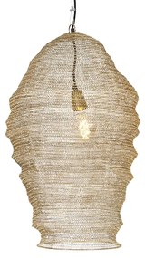 Orientální závěsná lampa zlatá - Nidum