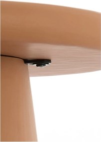 Kulatý konferenční stolek v terakotové barvě ø 60 cm Kulona – Light &amp; Living