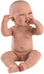 Llorens 84301 NEW BORN CHLAPEČEK - realistická panenka miminko - 43 cm