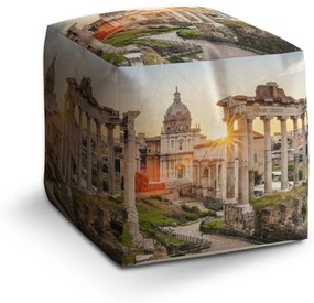 Sablio Taburet Cube Řím Forum Romanum: 40x40x40 cm
