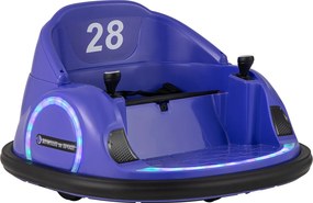Costway Nárazník pro děti Elektrický nárazník s blikajícími LED