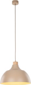 TK Lighting Pískový závěsný lustr Cap pro žárovku E27 TK10656