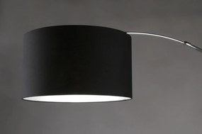Stojací designová oblouková lampa Dallas Black