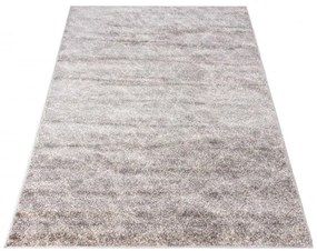 Kusový koberec PETRA 5027 1 755 Moderní šedý béžový hnědý Rozměr: 120x170 cm