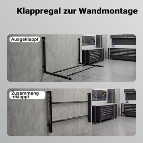 Držák pneumatik Wiltec – 130 kg, černá (51484)
